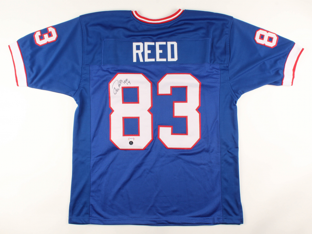 Andre Reed Signed Jersey Inscribed "HOF 14" (PSA COA) | Pristine Auction