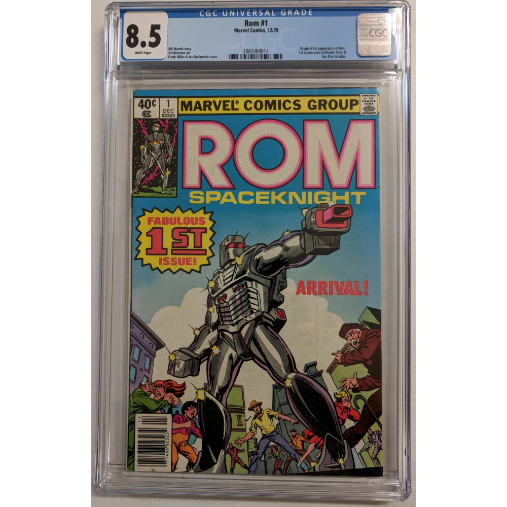 1979 "ROM Spaceknight" Issue #1 Marvel Comic Book (CGC 8.5) | Pristine ...