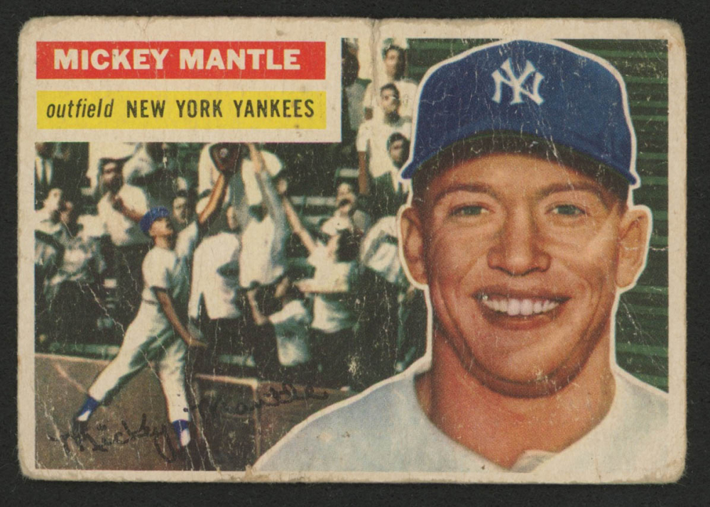 Mickey Mantle 1956 Topps #135 | Pristine Auction