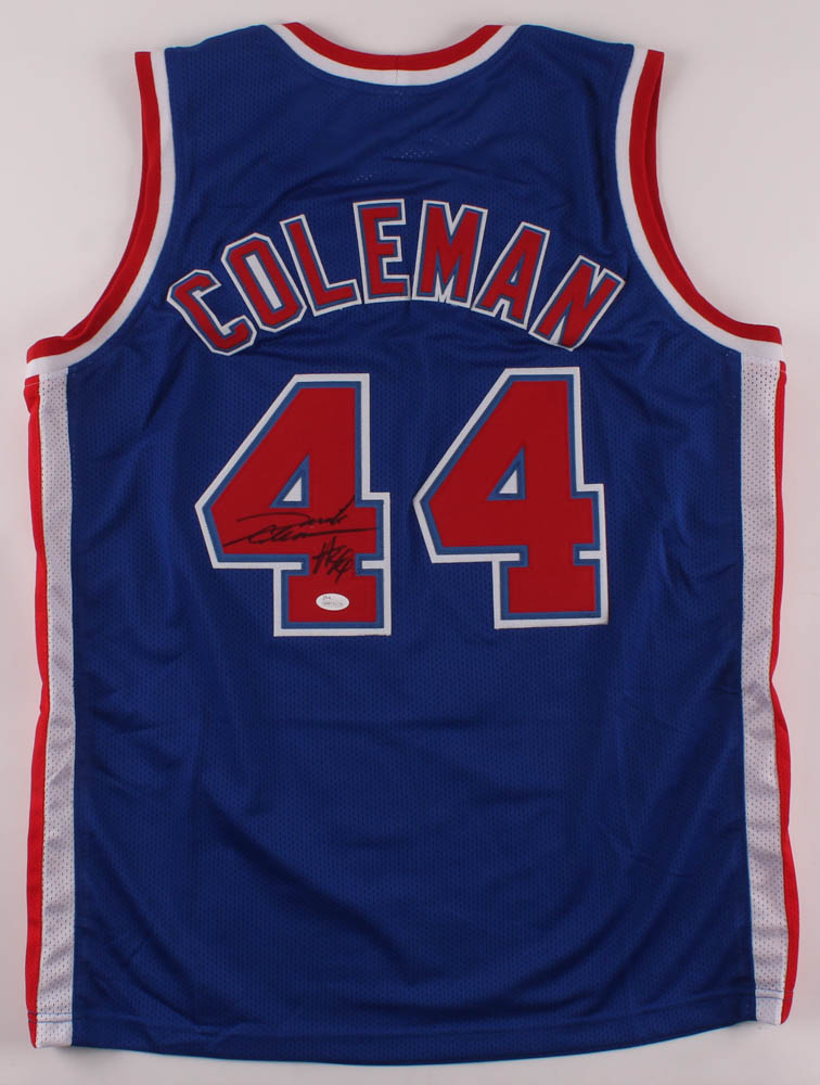 Derrick Coleman Signed Jersey (JSA COA) | Pristine Auction