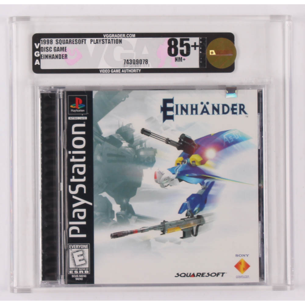 1998 "Einhander" PlayStation Video Game (VGA 85) | Pristine Auction
