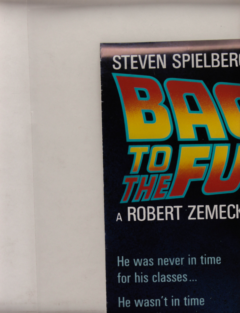 Christopher Lloyd & Thomas Wilson Signed "Back to the Future" 24x36 Movie Poster Inscribed "Doc ...