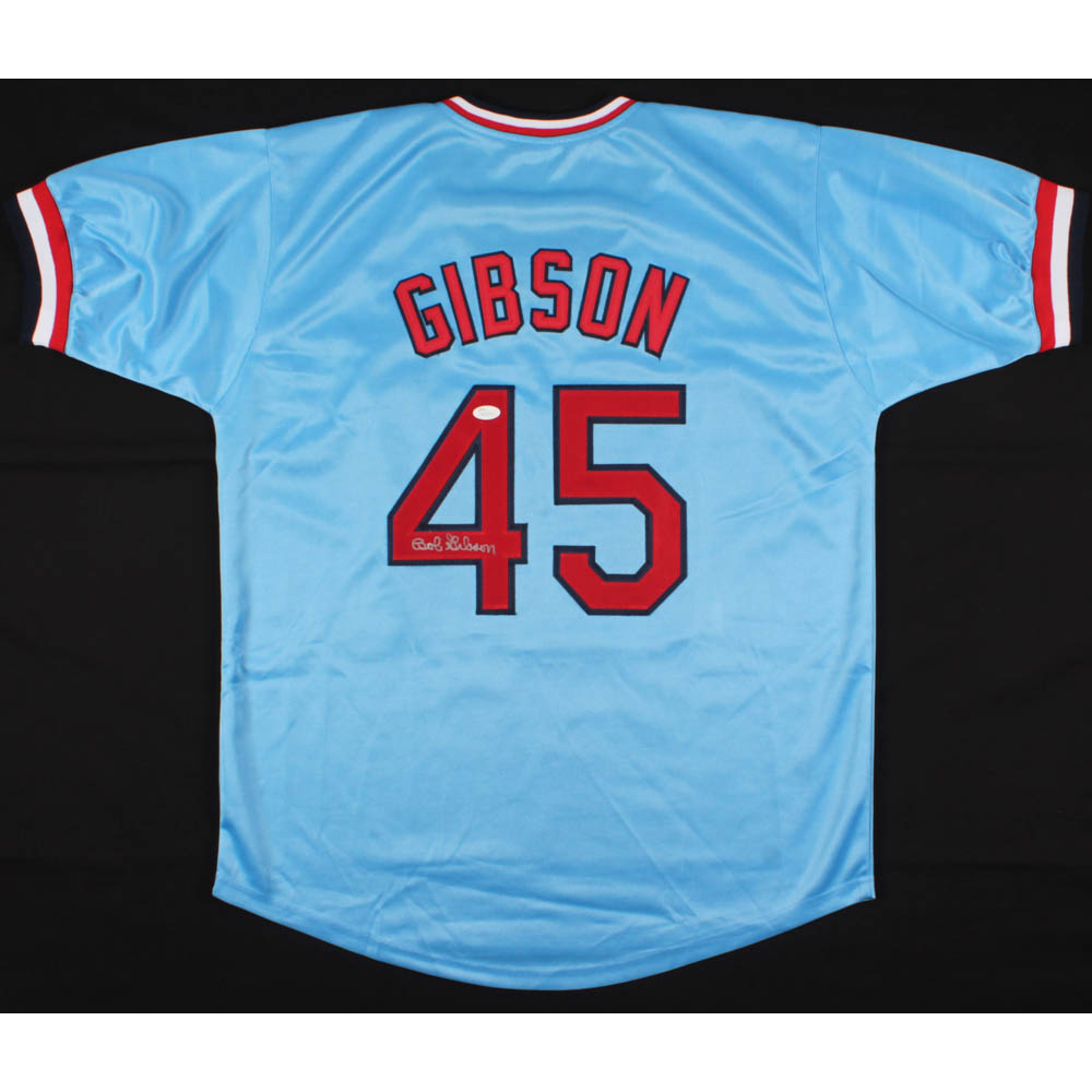 Bob Gibson Signed Jersey (JSA COA) | Pristine Auction
