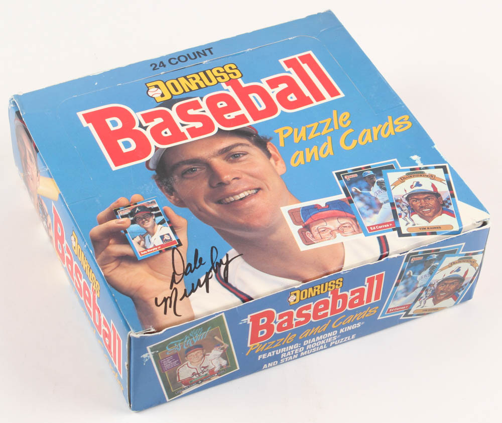 1988 Donruss Puzzle & Baseball Cello Box Of (24) Wax Packs | Pristine