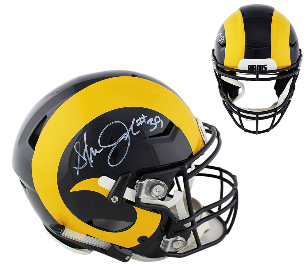 Steven Jackson Signed Rams Full-Size Authentic On-Field SpeedFlex ...