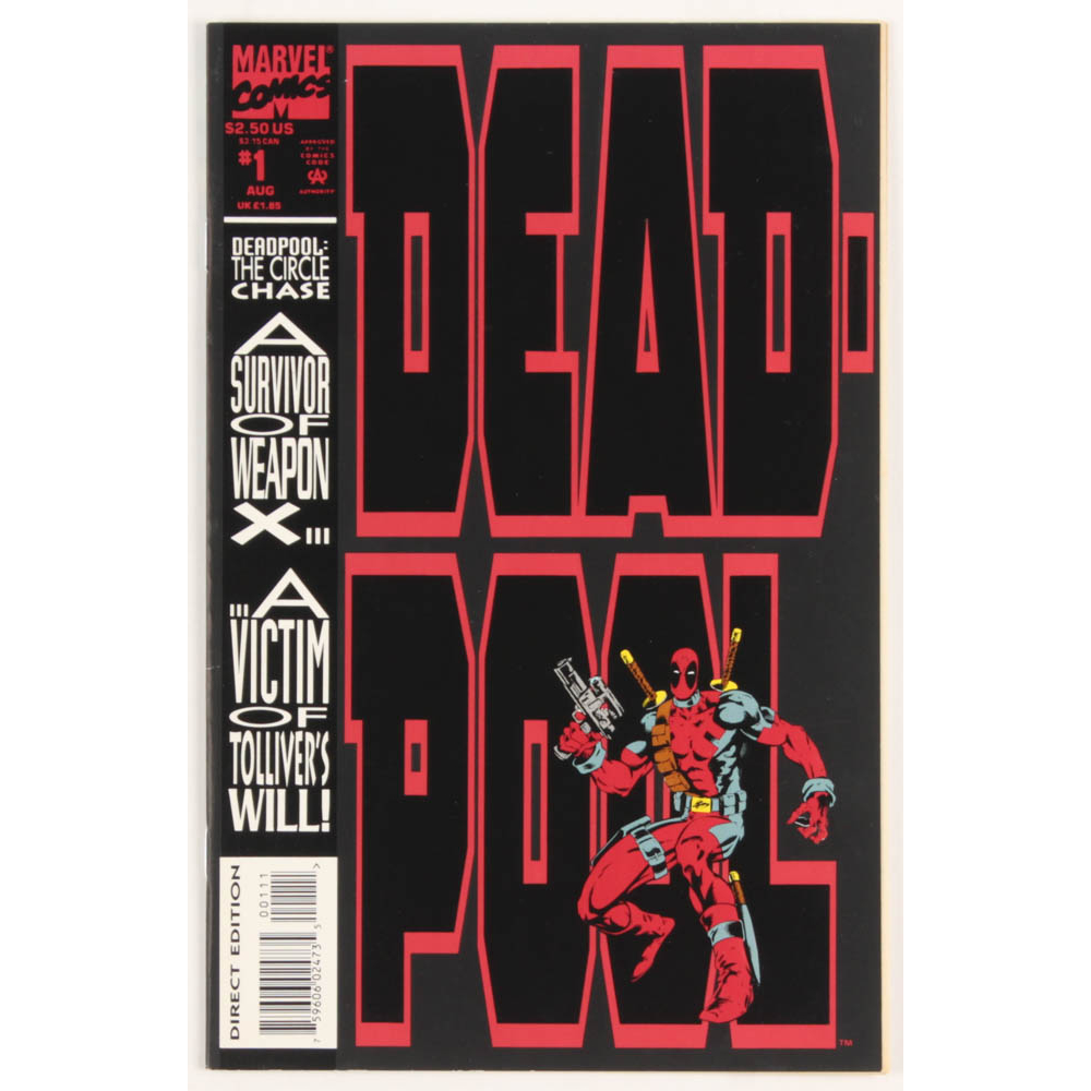 1993 "Deadpool" Vol. 1 Issue #1 Marvel Comic Book | Pristine Auction