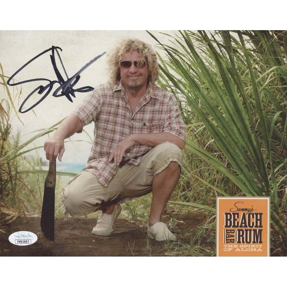 Sammy Hagar Signed 8x10 Photo (JSA COA) | Pristine Auction