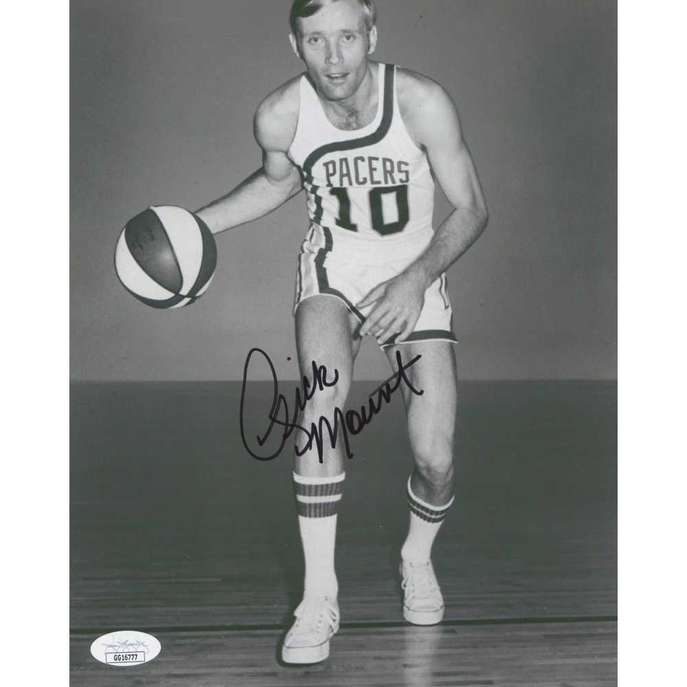 Rick Mount Signed Pacers 8x10 Photo (JSA COA) | Pristine Auction