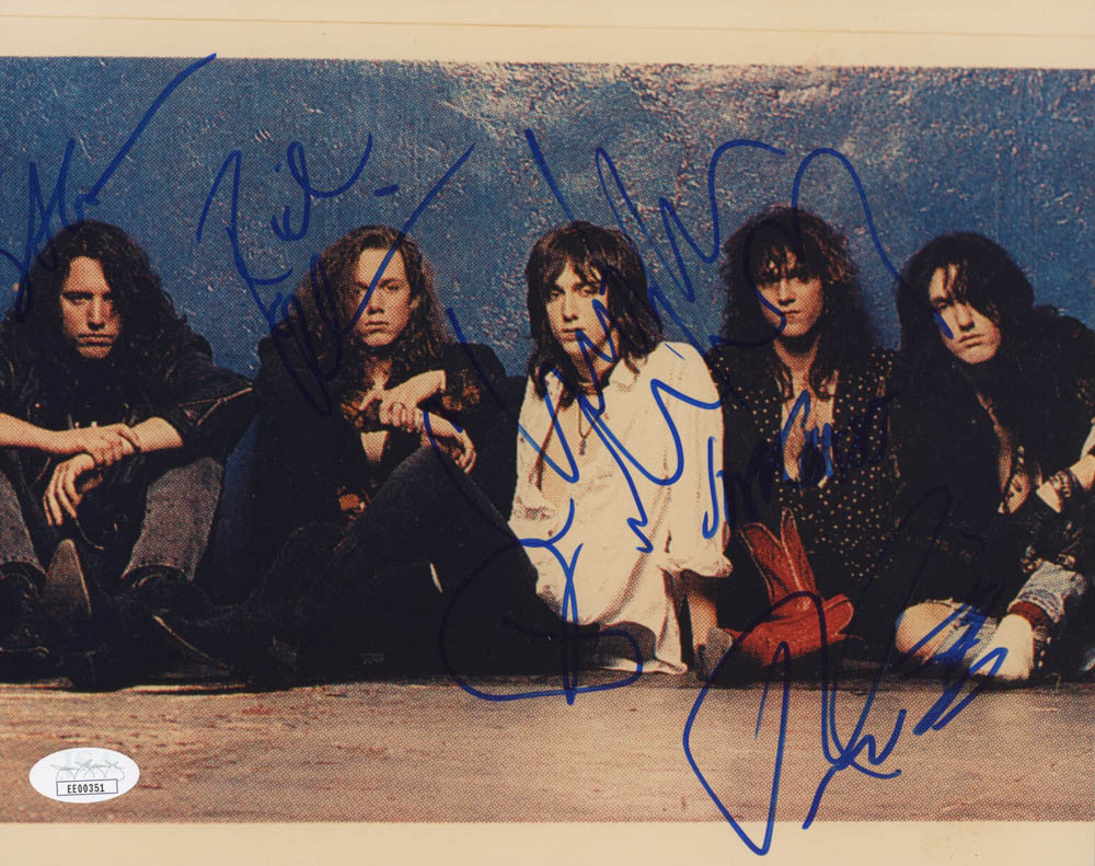 The Black Crowes 8x10 Photo Band-Signed by (5) with Chris Robinson ...