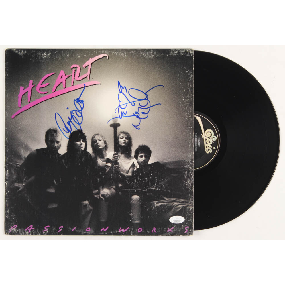 Ann Wilson & Nancy Wilson Signed Heart "Passionworks" Vinyl Record ...