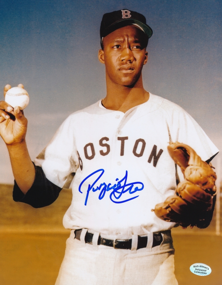 Pumpsie Green Signed Red Sox 8x10 Photo (Altman COA) | Pristine Auction