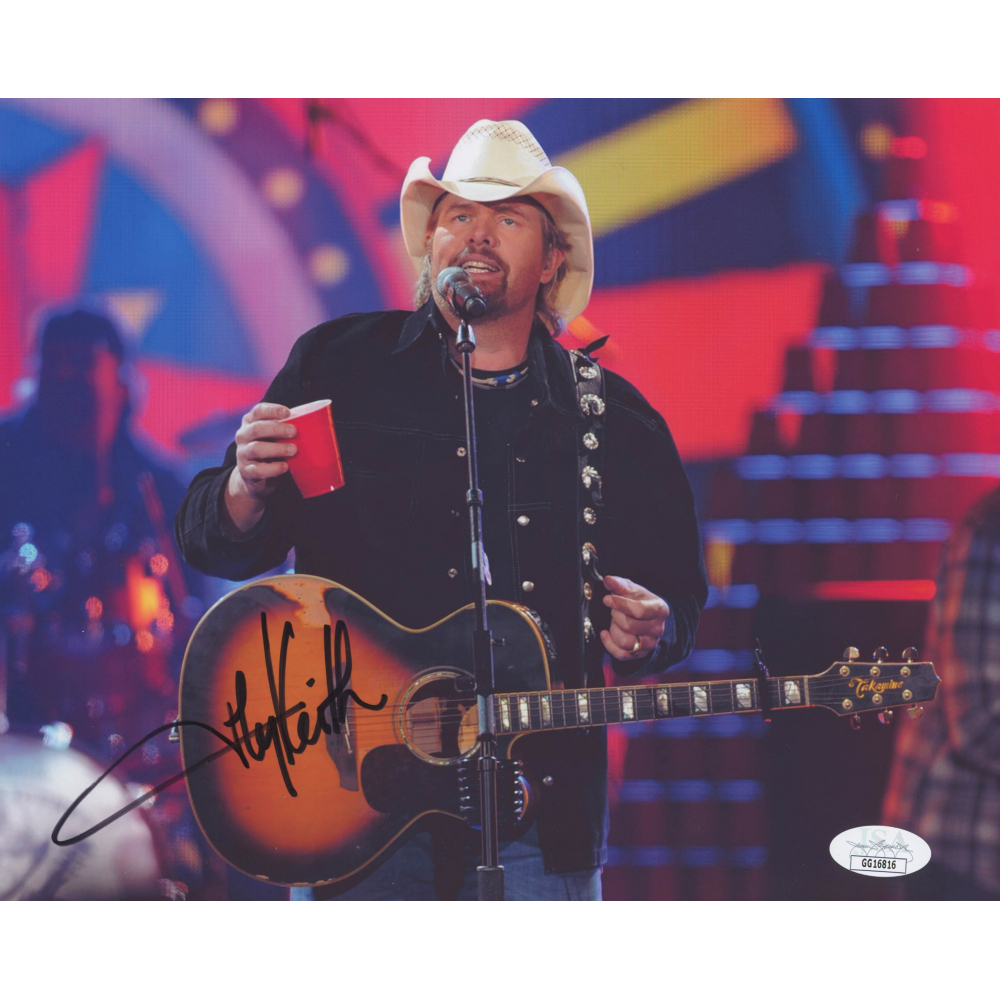 Toby Keith Signed 8x10 Photo (JSA COA) | Pristine Auction