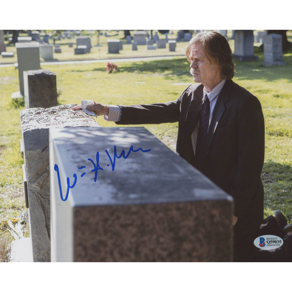 William H. Macy Signed "Shameless" 8x10 Photo (Beckett COA) | Pristine ...