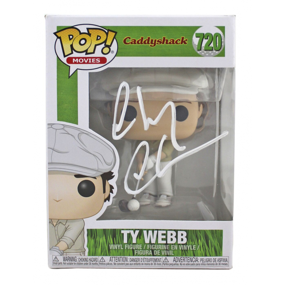 Chevy Chase Signed "Caddyshack" #720 Ty Webb Funko Pop! Vinyl Figure ...