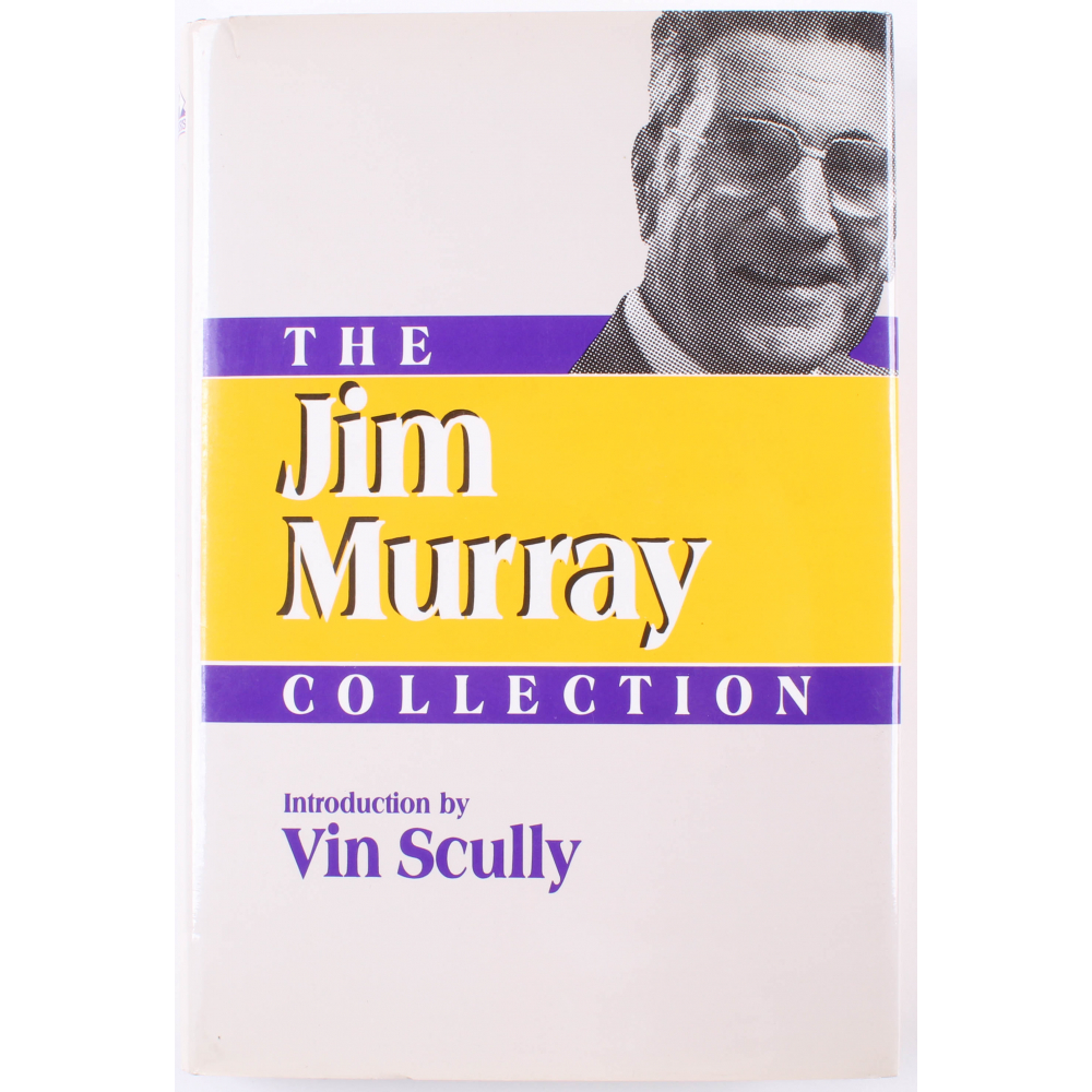 Jim Murray Signed "The Jim Murray Collection" Hard Cover Book With ...