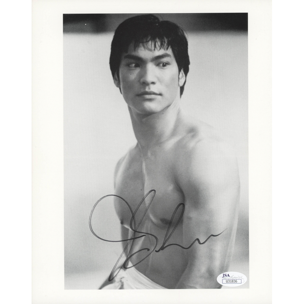 Jason Scott Lee Signed "Dragon: The Bruce Lee Story" 8x10 Photo (JSA ...