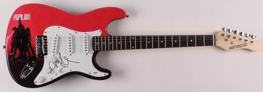 Mike McCready Signed Pearl Jam 39" Electric Guitar (PSA Hologram ...