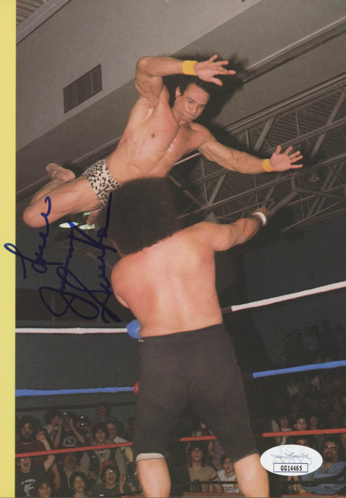 Jimmy Snuka Signed 5.5x8 Photo Inscribed "Love" (JSA COA) | Pristine ...