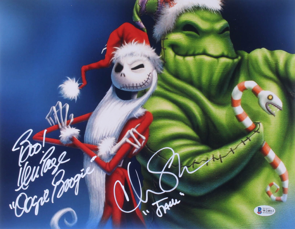 Chris Sarandon & Ken Page Signed "Nightmare Before Christmas" 11x14 ...
