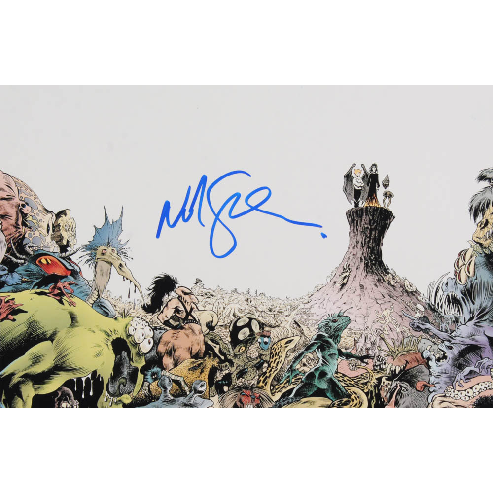 Neil Gaiman Signed 12x18 Photo (AutographCOA Hologram) | Pristine Auction