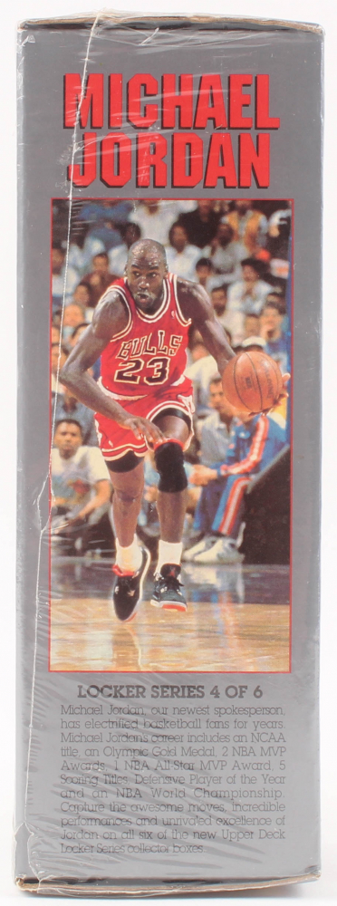 1991 Upper Deck NBA Michael Jordan Locker Series 4 Box with (7) Packs ...