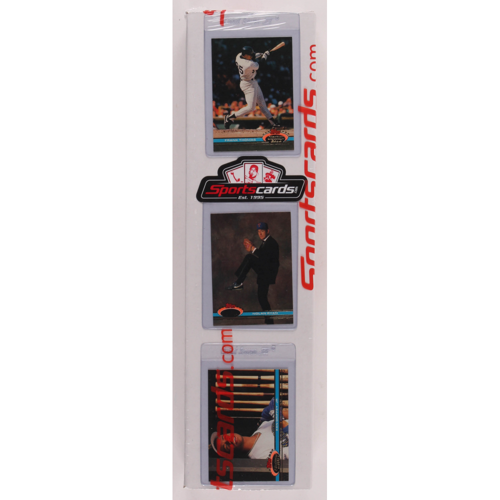 1991 Stadium Club Complete Set of (600) Baseball Cards with 1991 ...