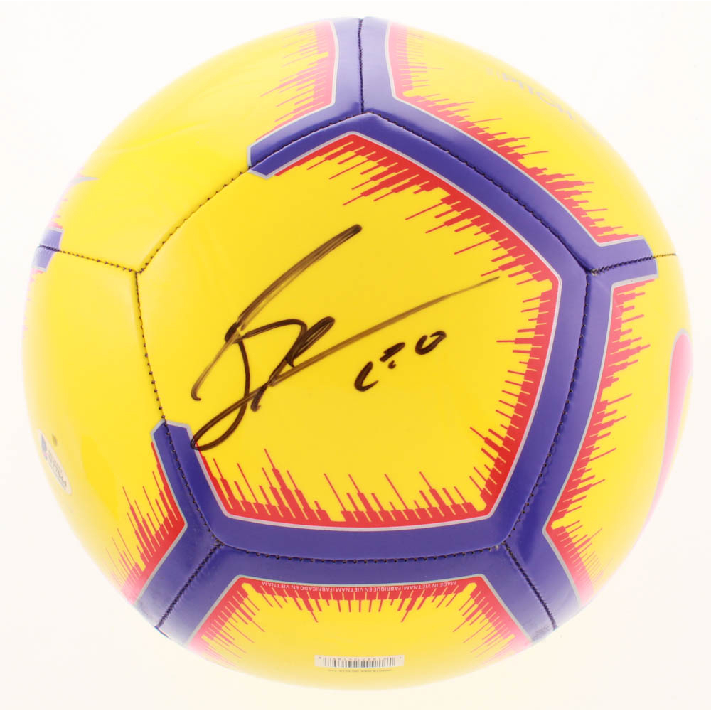 Lionel Messi Signed Soccer Ball Inscribed "Leo" (Beckett COA ...