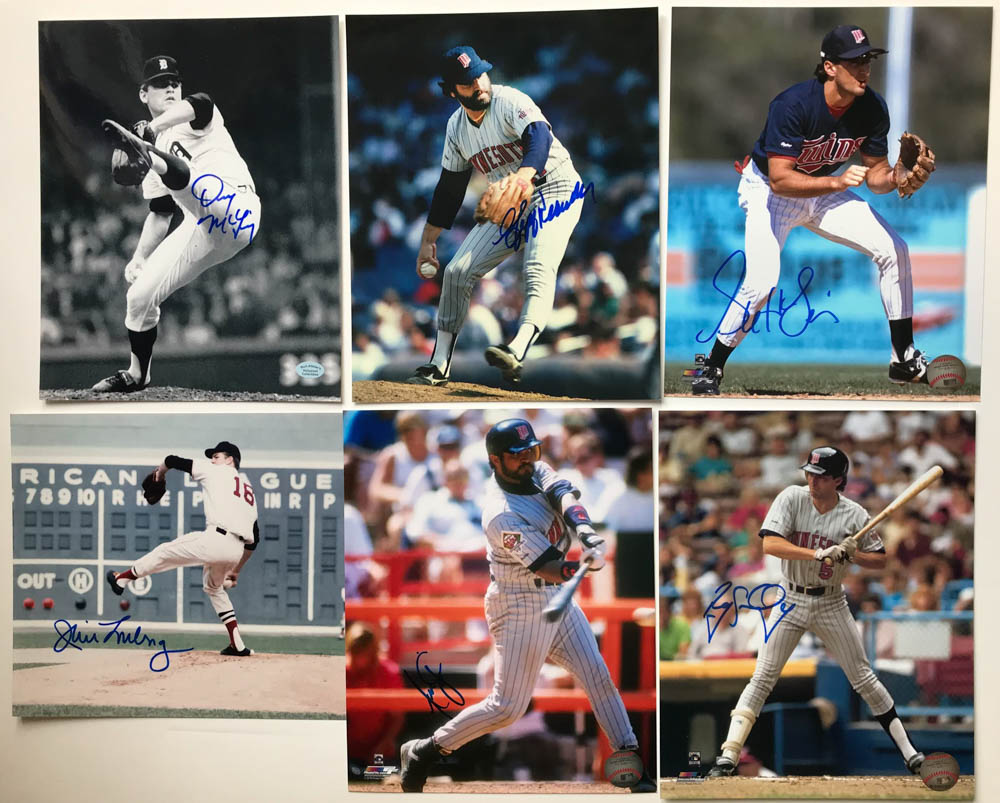 Lot of (22) Baseball Hall of Famers & Stars 8x10 Photos Signed by (23 ...