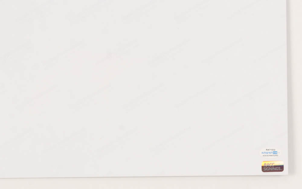 Vinnie Vincent Signed 16x20 Photo Inscribed "The Ankh Warrior" & "Kiss ...