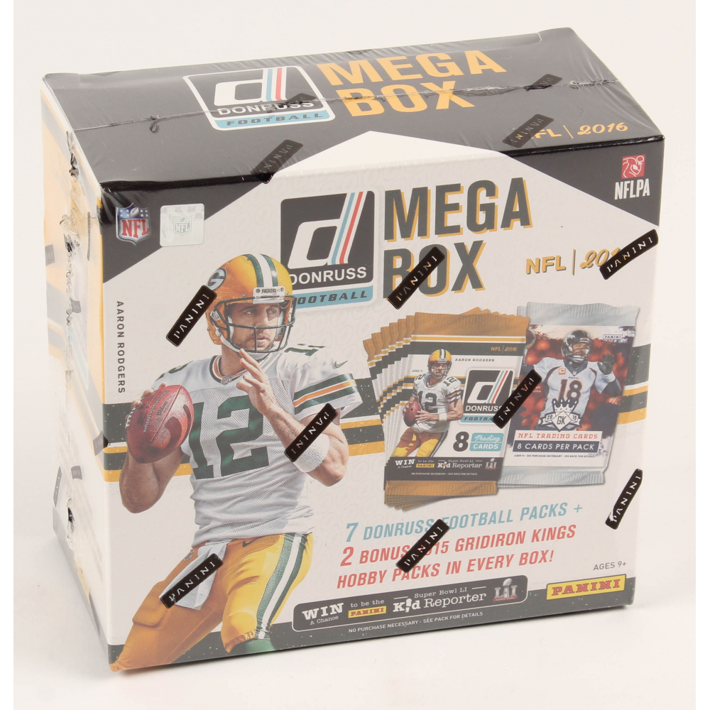 2016 Panini Donruss Football Mega Box of (9) Packs | Pristine Auction