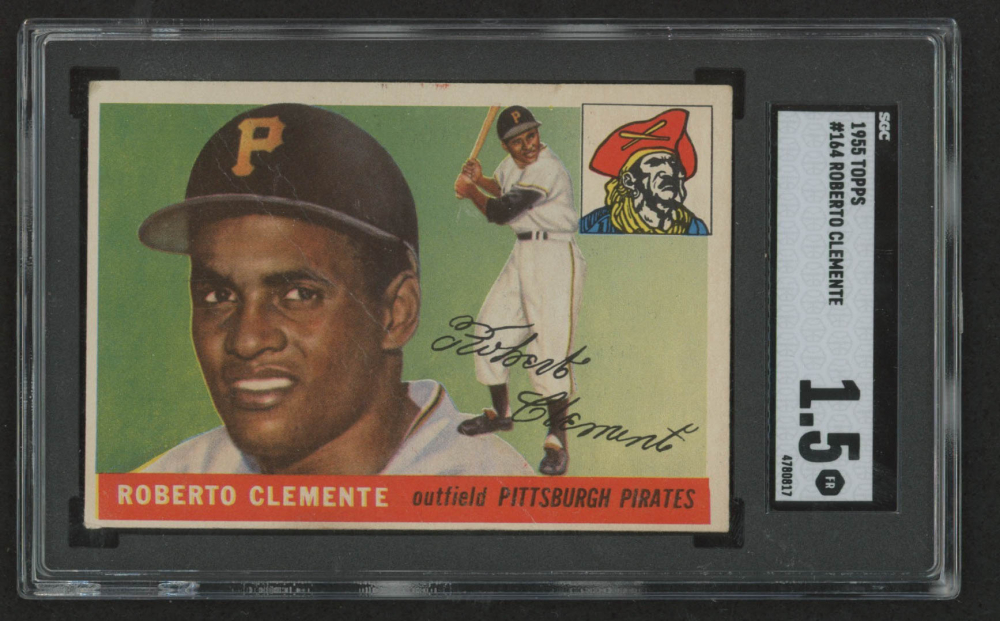 Roberto Clemente 1955 Topps #164 RC (SGC 1.5) | Pristine Auction