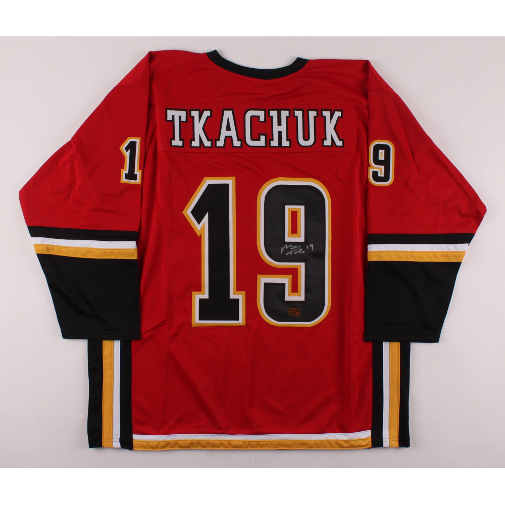 Matthew Tkachuk Signed Jersey (Tkachuk COA) | Pristine Auction