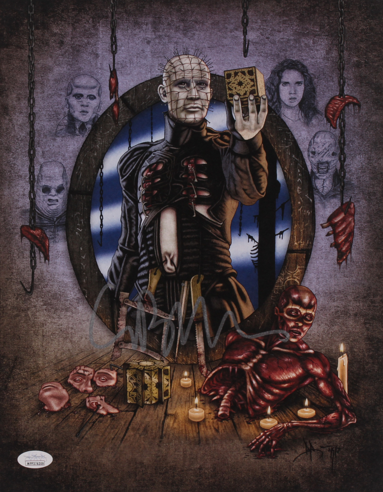 Clive Barker Signed "Hellraiser" 11x14 Photo (JSA COA) | Pristine Auction