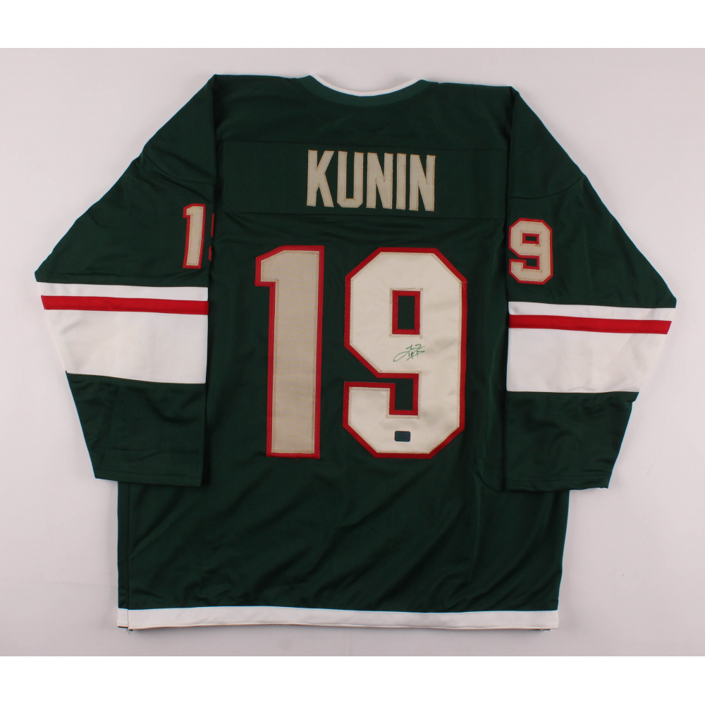 Luke Kunin Signed Jersey (Kunin COA) | Pristine Auction