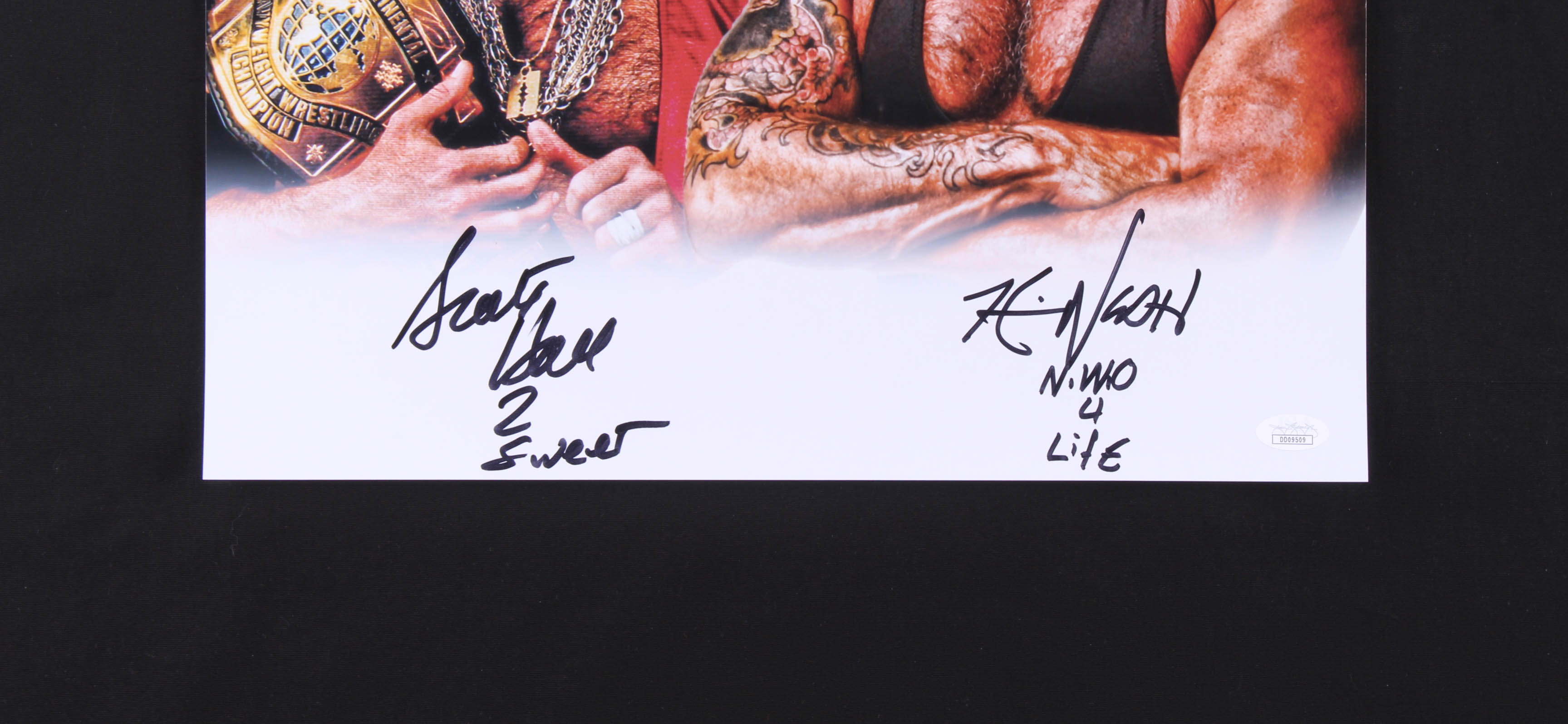 Scott Hall & Kevin Nash Signed WWE 16x20 Photo Inscribed "2 Sweet" & "N ...