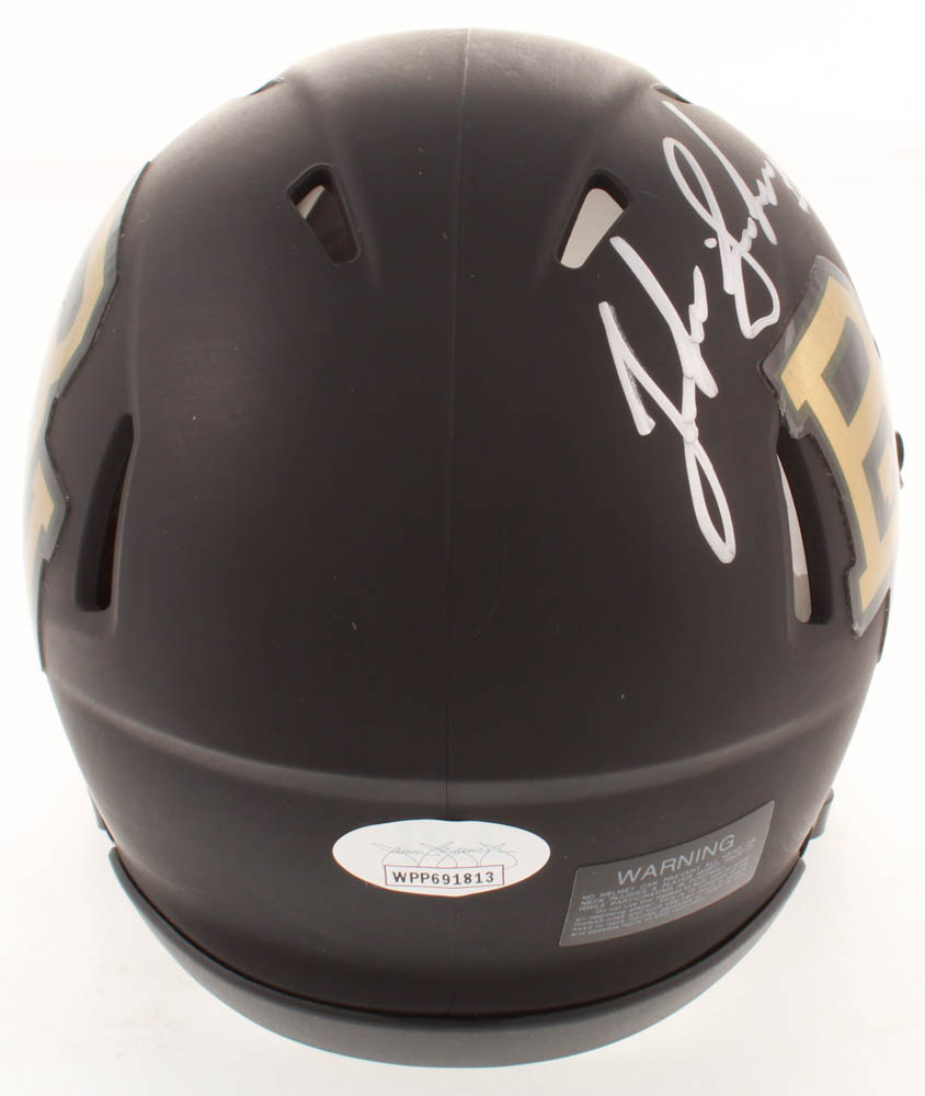 Josh Gordon Signed Baylor Bears Matte Black Speed Mini-Helmet (JSA COA ...