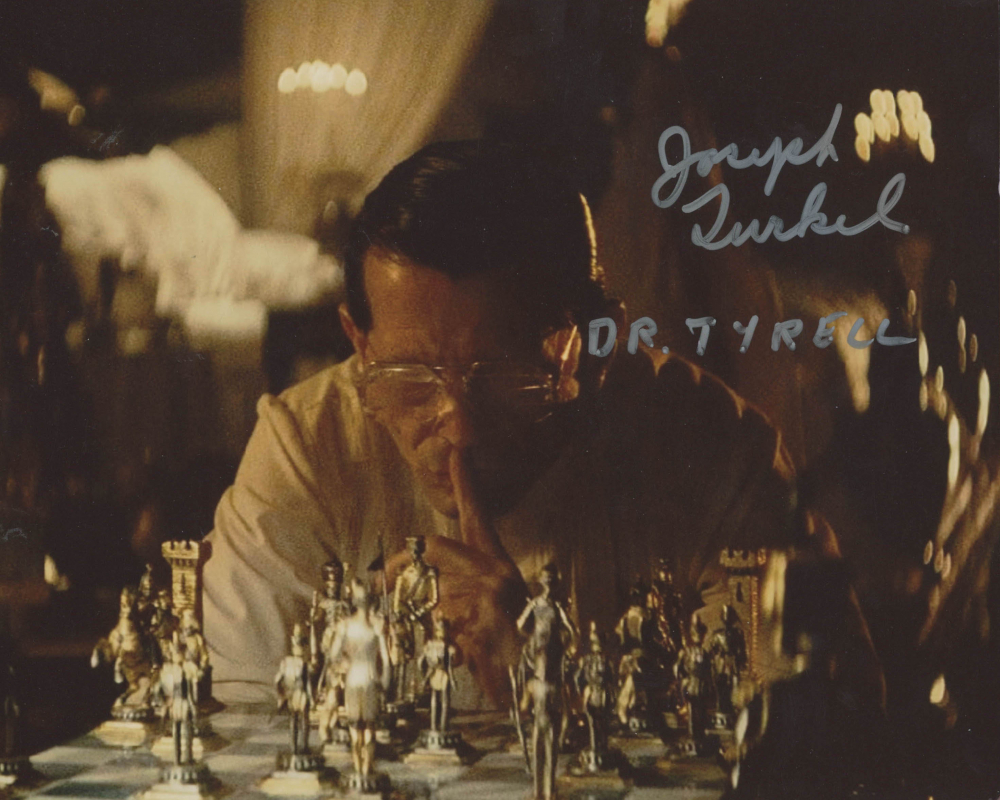 Joe Turkel Signed "Blade Runner" 8x10 Photo Inscribed "Dr. Tyrell ...