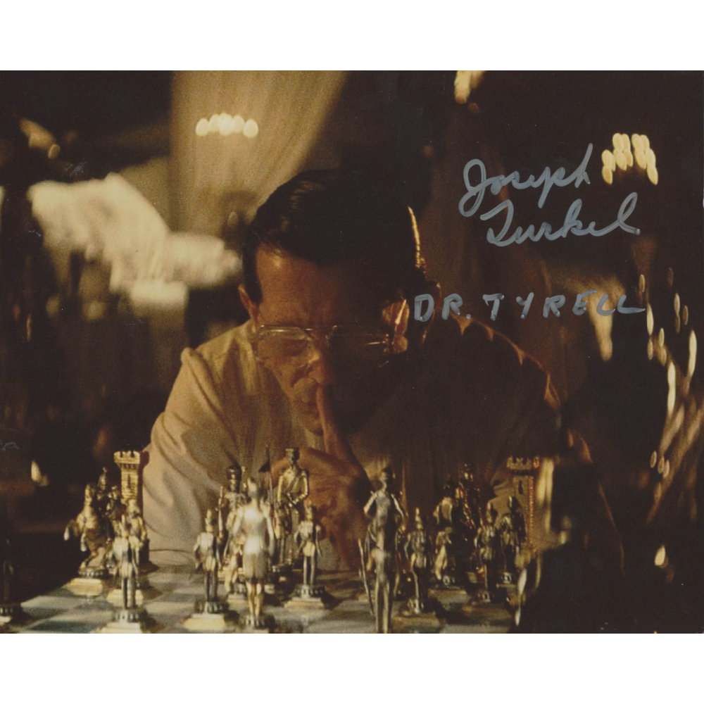 Joe Turkel Signed "Blade Runner" 8x10 Photo Inscribed "Dr. Tyrell ...