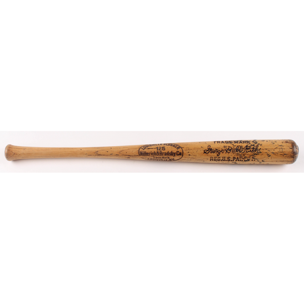 Louisville Slugger "George Babe Ruth" Mini Baseball Bat | Pristine Auction
