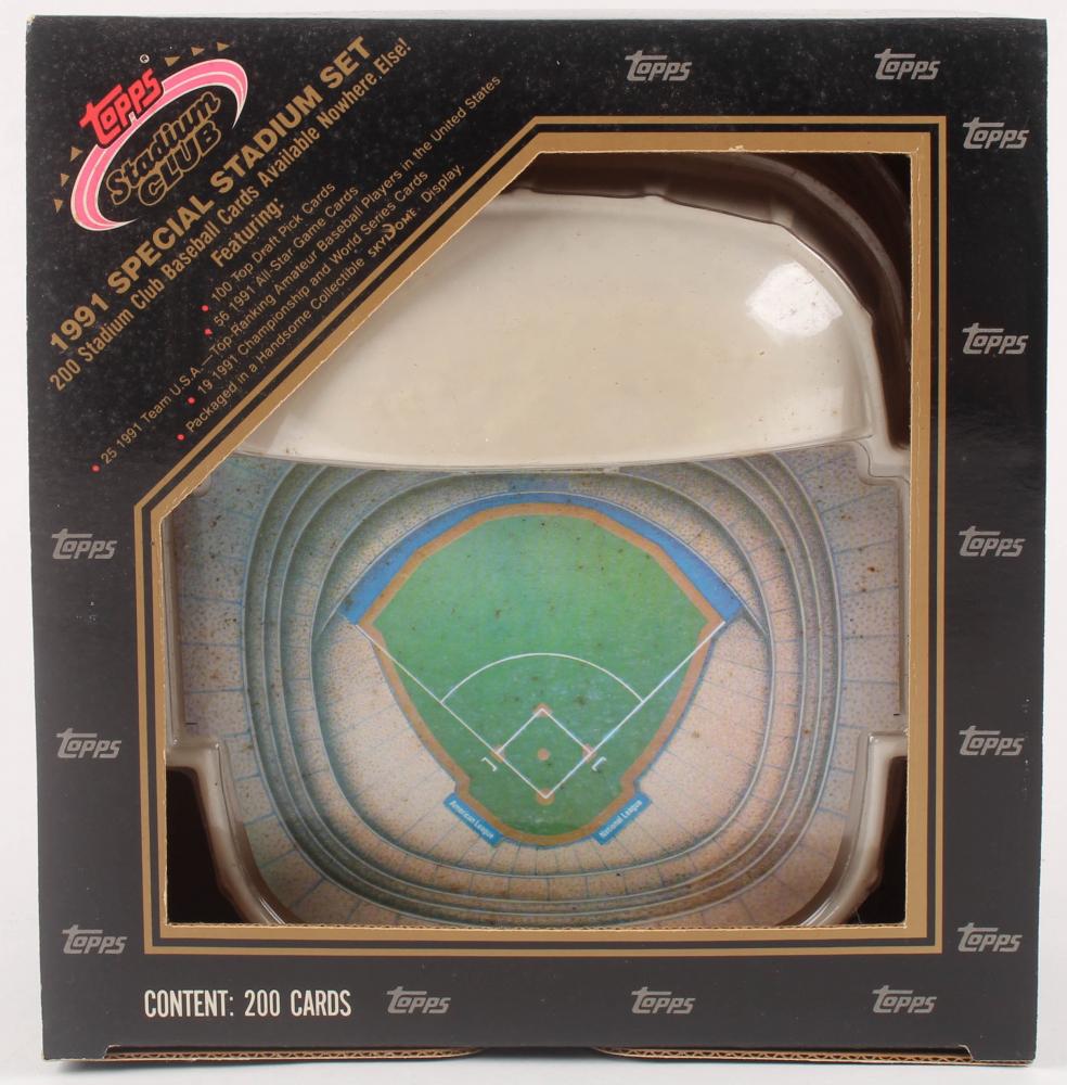 1991 Topps Special Stadium Club Baseball 200 Card Set | Pristine Auction