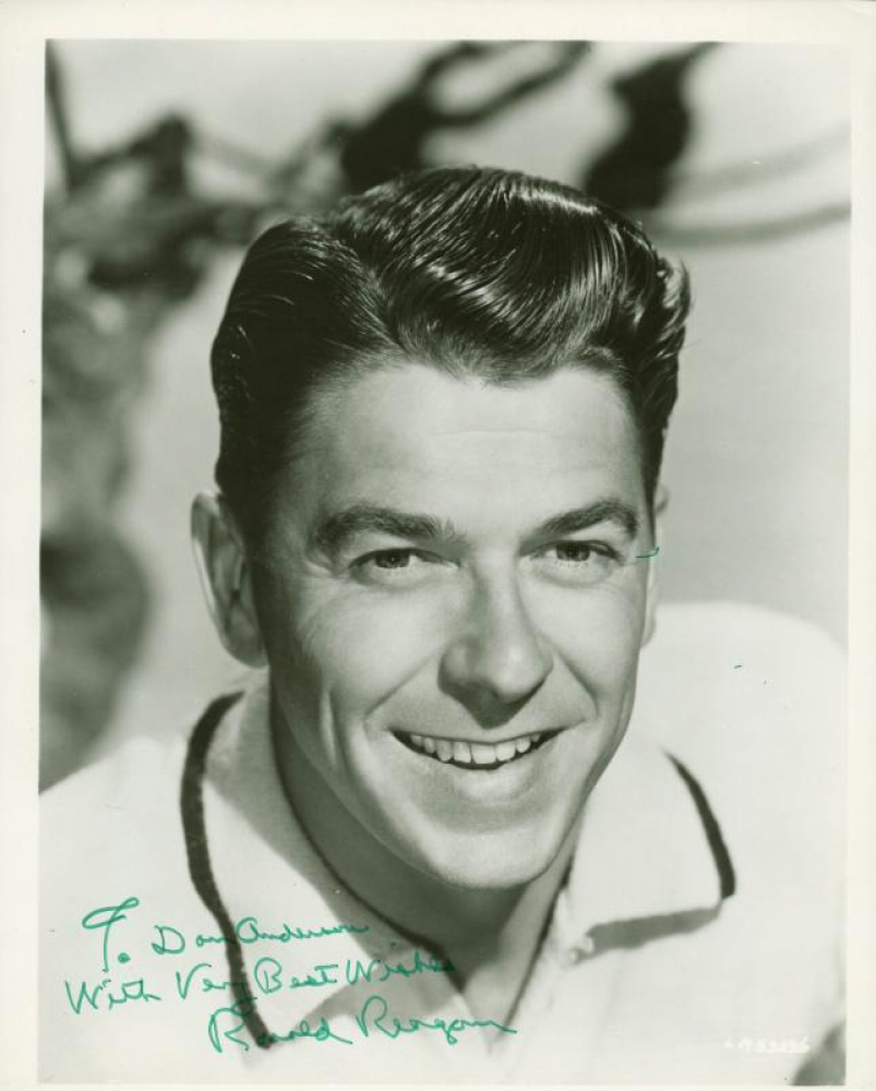 Ronald Reagan Signed 8x10 Photo Inscribed "With Very Best Wishes" (JSA ...