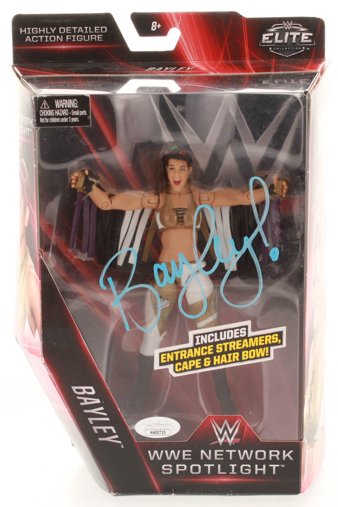 Bayley Signed "WWE Network Spotlight Elite Collection" Mattel Action Figure (JSA COA) | Pristine ...