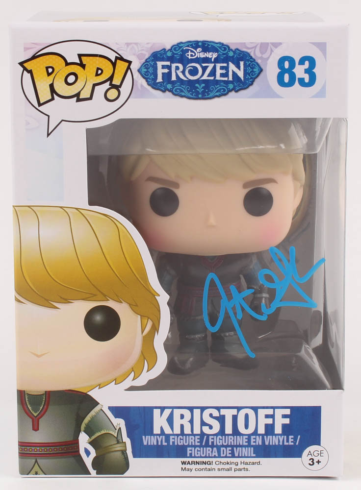 Jonathan Groff Signed "Frozen" #83 Kristoff Funko Pop! Vinyl Figure ...