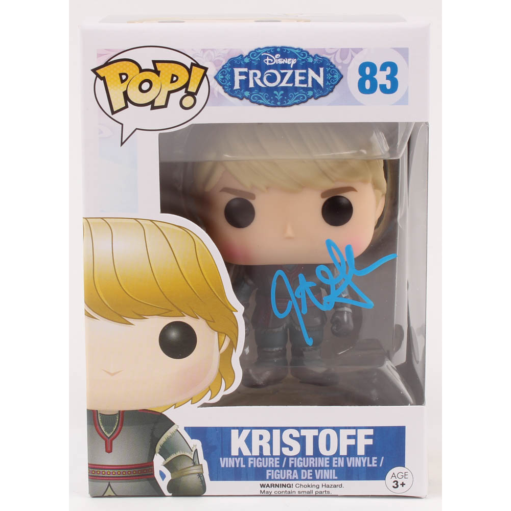 Jonathan Groff Signed "Frozen" Kristoff #83 Funko Pop! Vinyl Figure ...