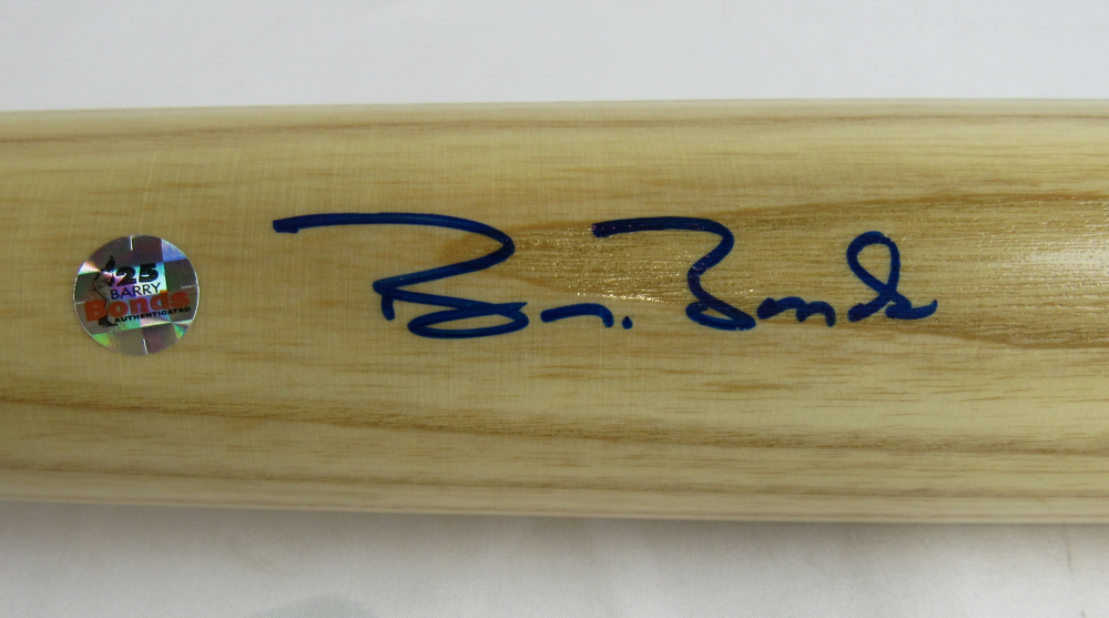 Barry Bonds Signed Rawlings Player Model Baseball Bat (JSA Hologram ...