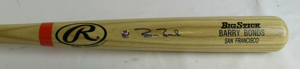 Barry Bonds Signed Rawlings Player Model Baseball Bat (JSA Hologram ...