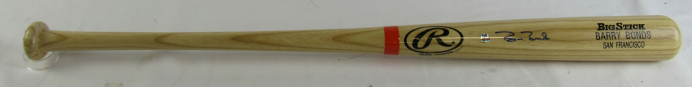 Barry Bonds Signed Rawlings Player Model Baseball Bat (JSA Hologram ...