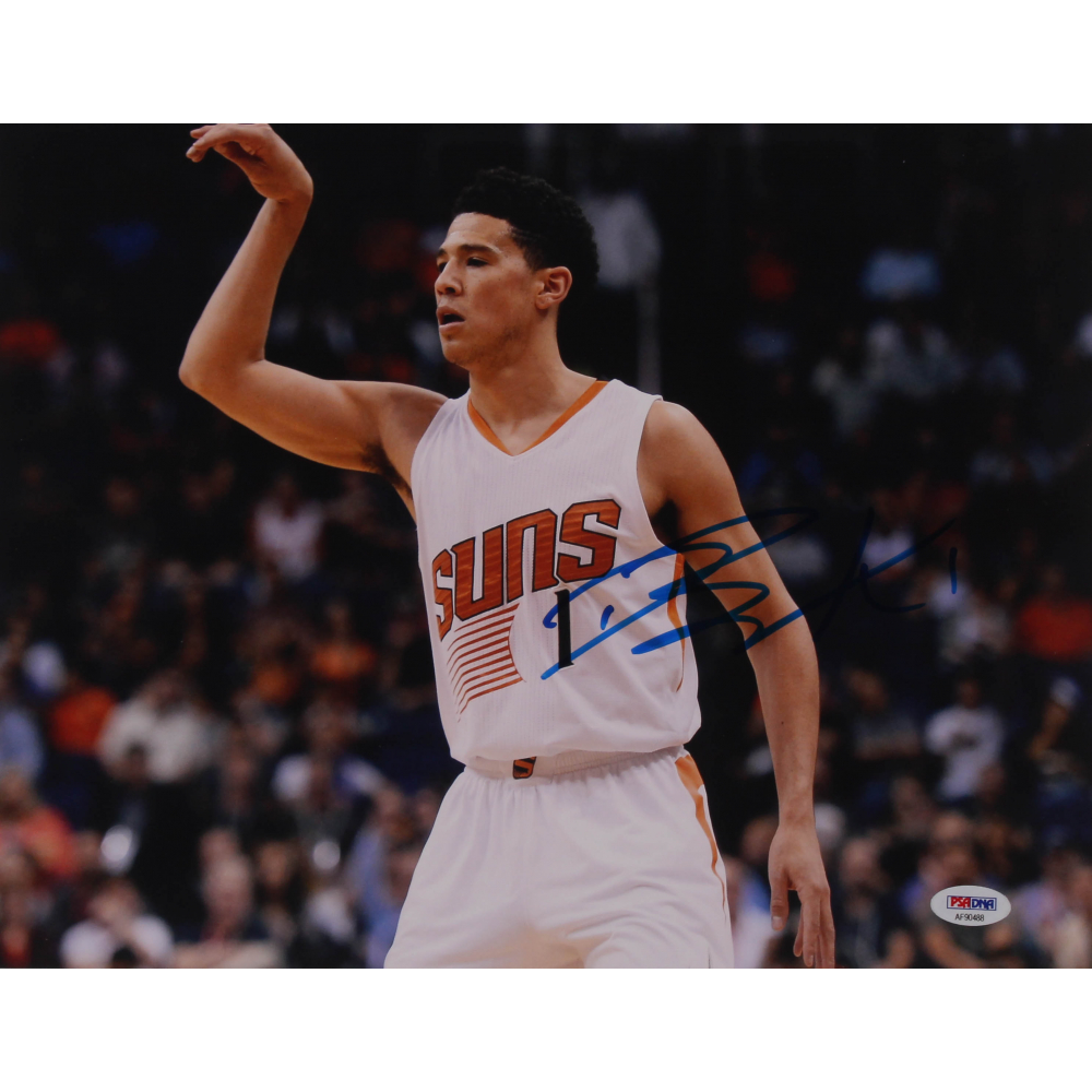 Devin Booker Signed Suns 11x14 Photo (PSA Hologram) | Pristine Auction