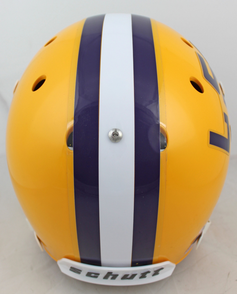Joe Burrow Signed LSU Tigers Full-Size Helmet Inscribed "2019 Heisman ...