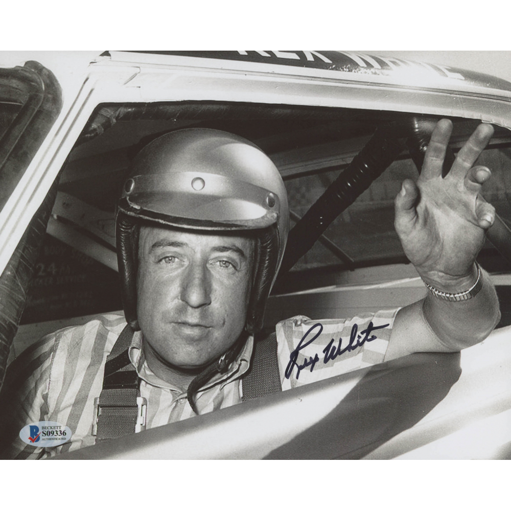 Rex White Signed NASCAR 8x10 Photo (Beckett COA) | Pristine Auction